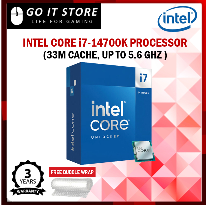 Intel Core i7-14700 / i7-14700F / i7-14700K / i7-14700KF LGA1700 14th ...