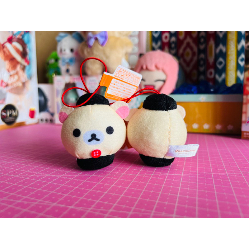 Mamegoma Aquarium Mascot Rilakkuma Chibi Lantern Hot Pancake Plush ...