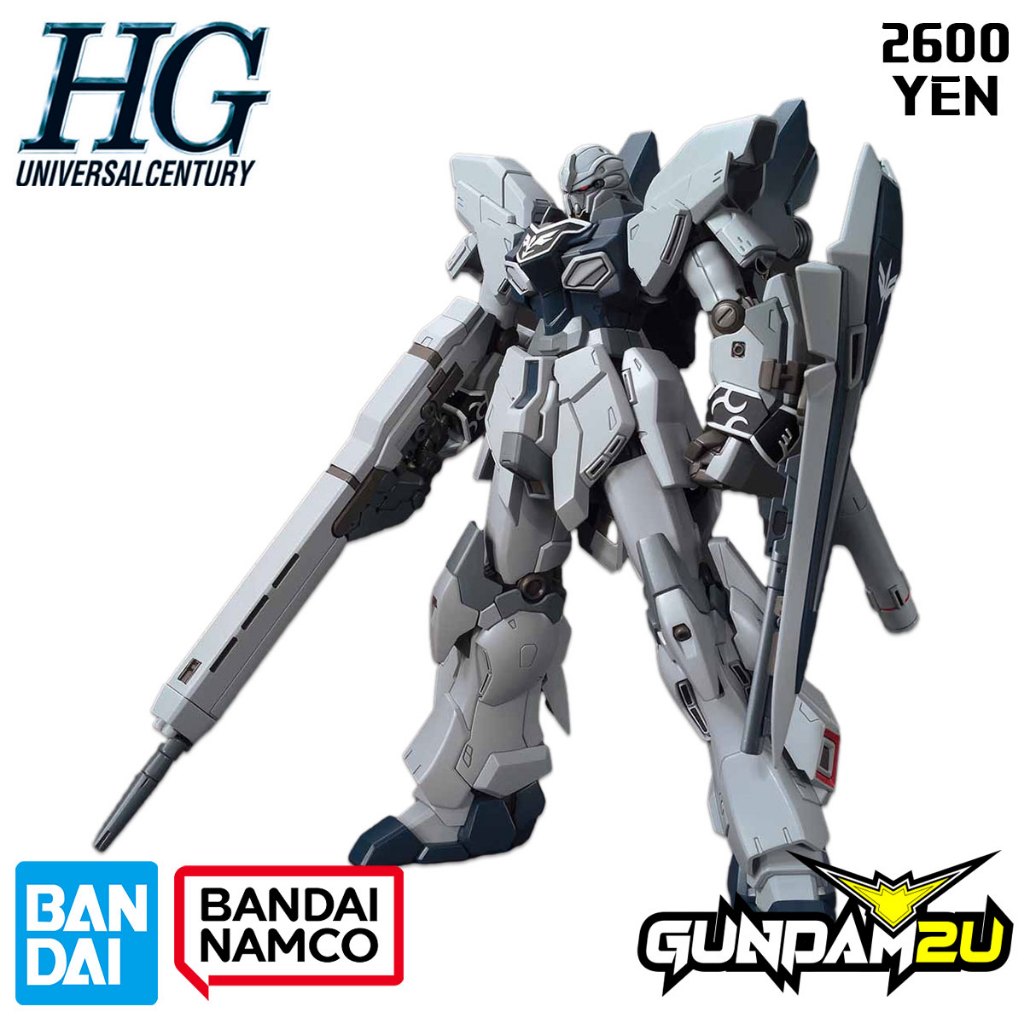 BANDAI HG 1/144 Sinanju Stein - High Grade HGUC 217 MSN-06S-2 Gundam NT Narrative Plastic Model ...
