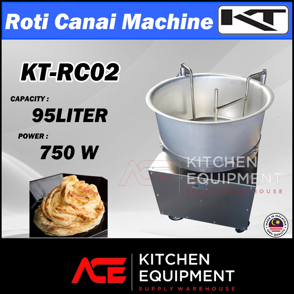 Mesin Uli Doh Roti Canai Machine Roti Canai Tong Pusing KT - RC02 KETO ...