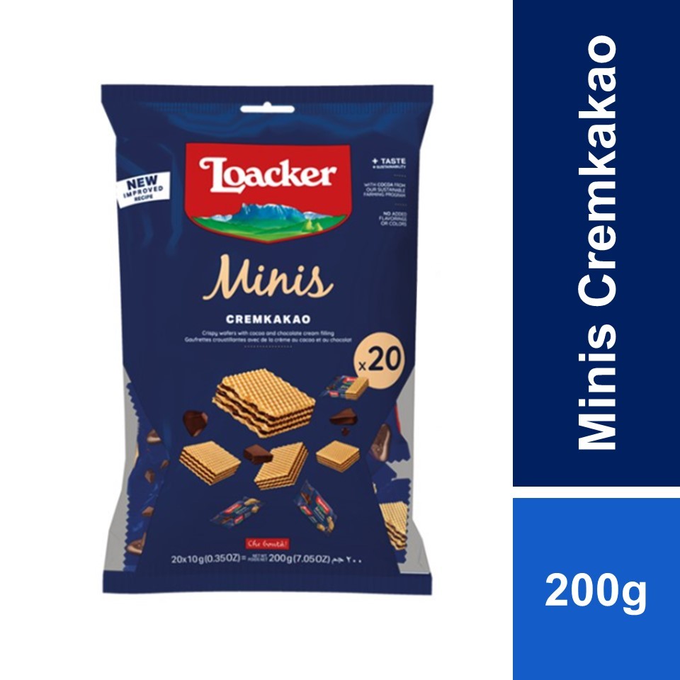 Loacker Classic Minis Kakao 200g | Shopee Malaysia