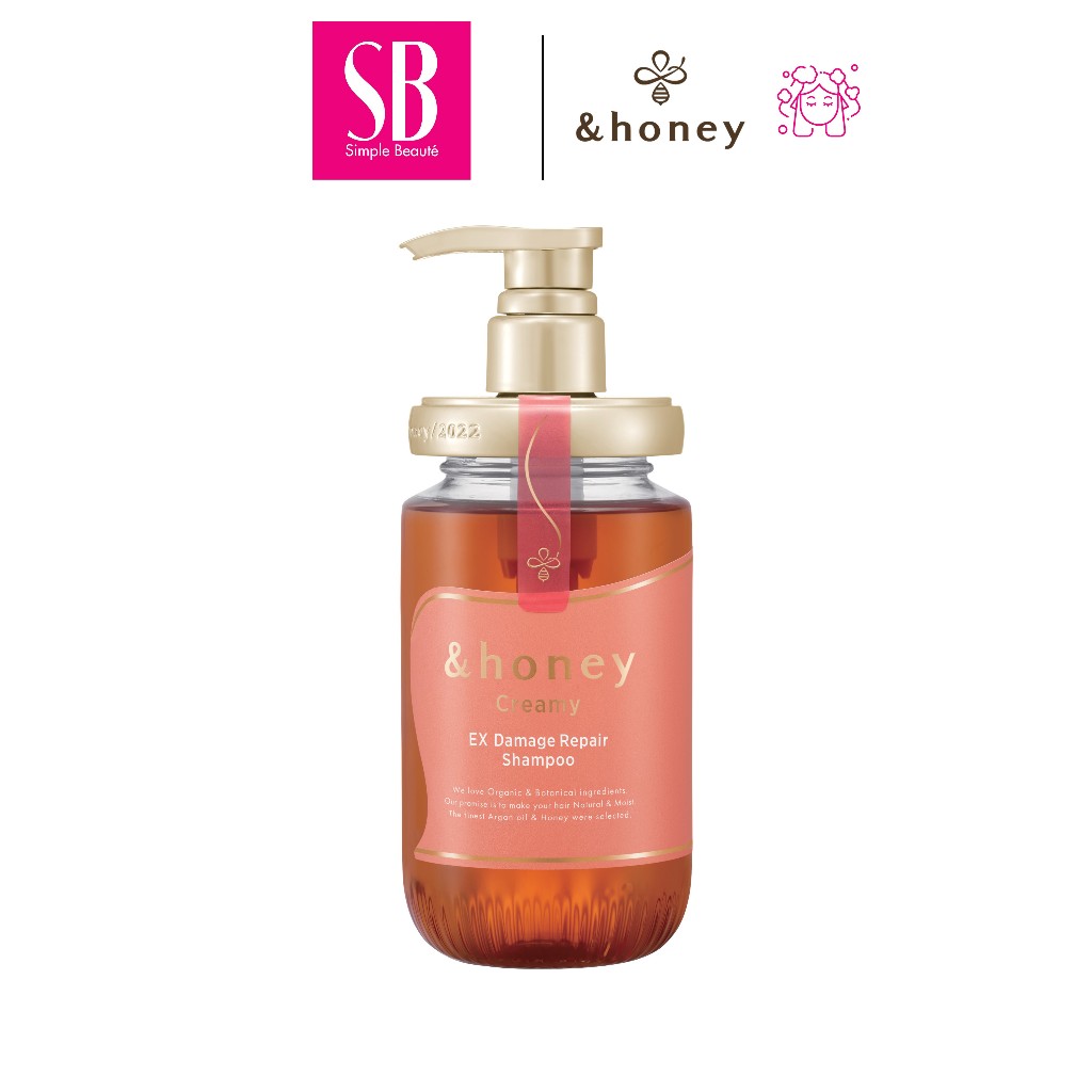&Honey Creamy Ex Damage Repair Shampoo [Made In Japan] | Shopee Malaysia