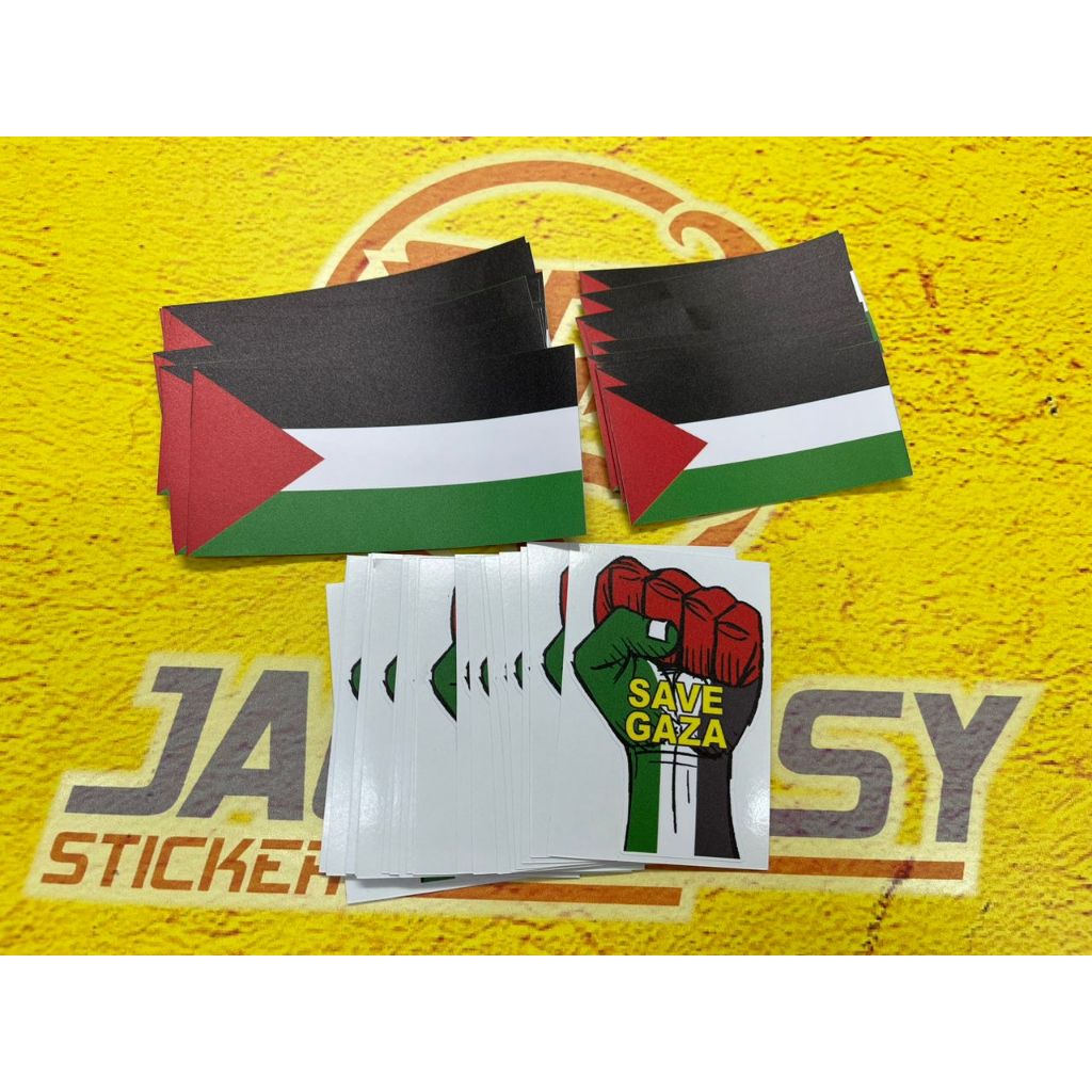 Sticker Palestine Save Gaza【HIGH QUALITY】 | Shopee Malaysia