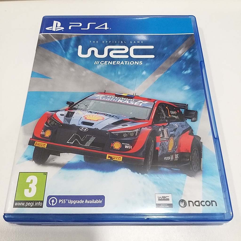 PS4 GAME WRC GENERATIONS [USED] | Shopee Malaysia