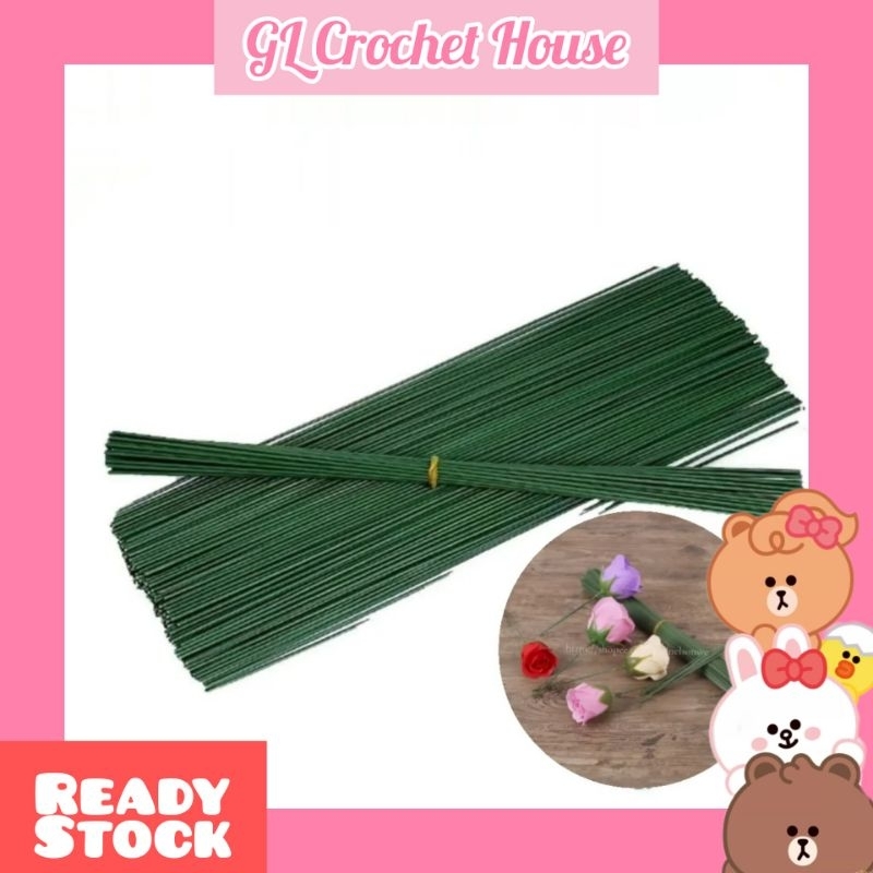 Floral wire/ stick (10/20pcs) 30/40cm Dawai bunga | Shopee Malaysia