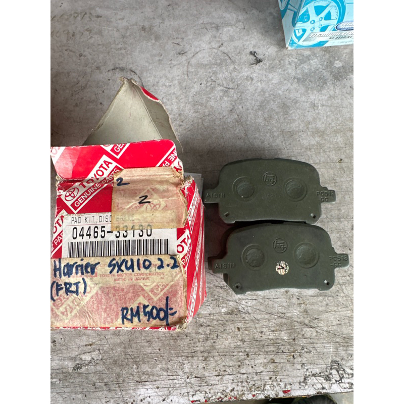 Toyota harrier SXU10 front brake pad 04465-33130 | Shopee Malaysia