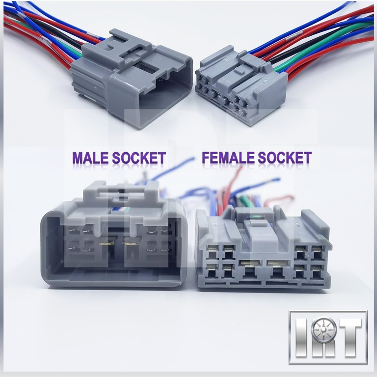 10 Pin Toyota Socket Connector Harness Wire Wiring Engine ECU Soket ...