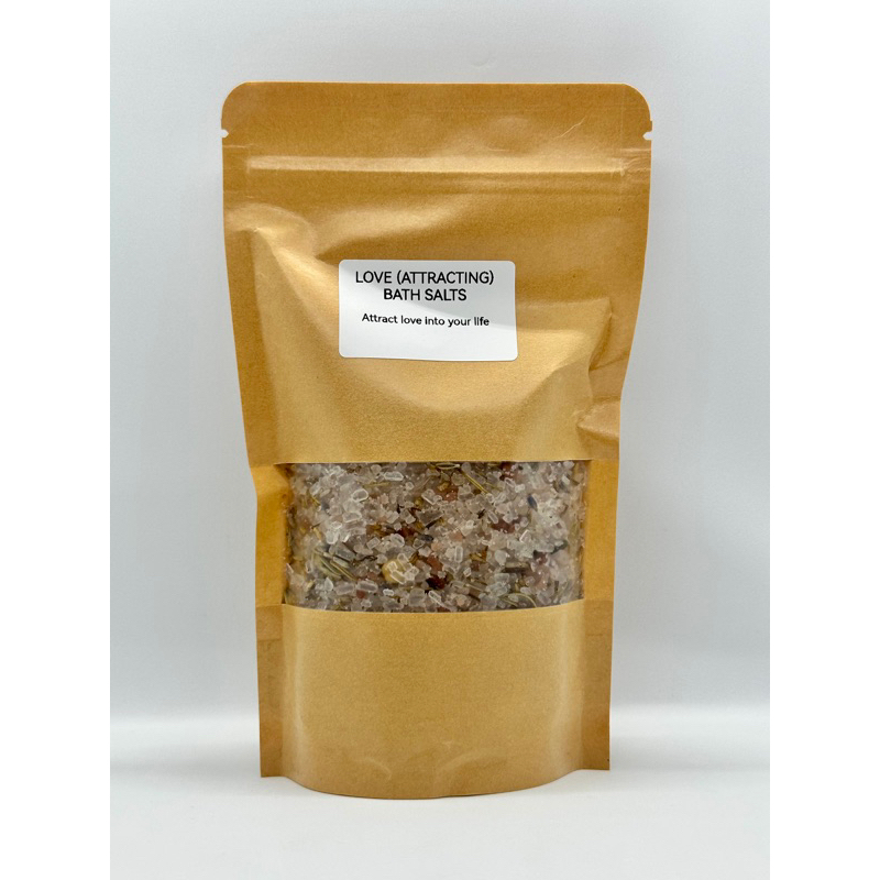 270g LOVE (ATTRACTING) Herbs & Essential Oil Bath Salts Mandi Bunga ...