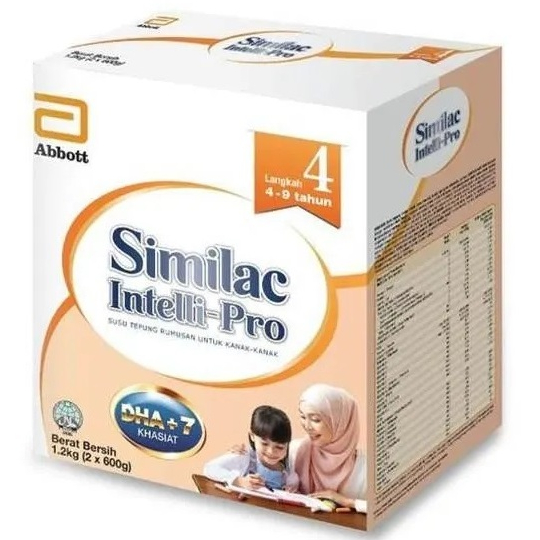 Abbott Similac Inte-P Step 4, 4 -9 Years, Milk Powder (Susu Tepung ...