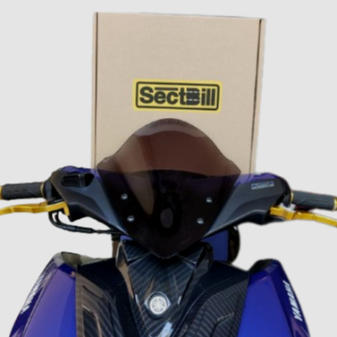 SECTBILL VISOR WINDSHIELD YAMAHA NVX V1/V2 100% (ORIGINAL) NEW DESIGN ...