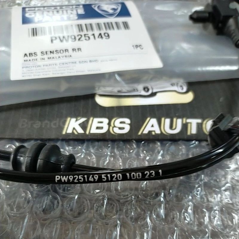 ORIGINAL PROTON NEW SAGA VVT 2019 ABS SENSOR PW925149 WHEEL SENSOR SAGA ...