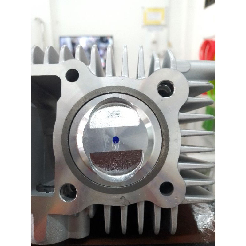 MODENAS KRISS BLOCK 53MM 57MM RACING CYLINDER BLOK SET 53 57 MM ...