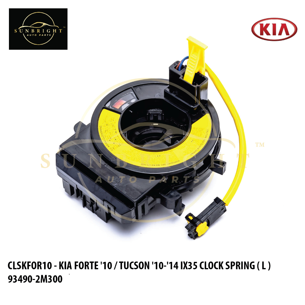 KIA FORTE '10 / TUCSON '10-'14 IX35 CLOCK SPRING ( L ) 93490-2M300 ...