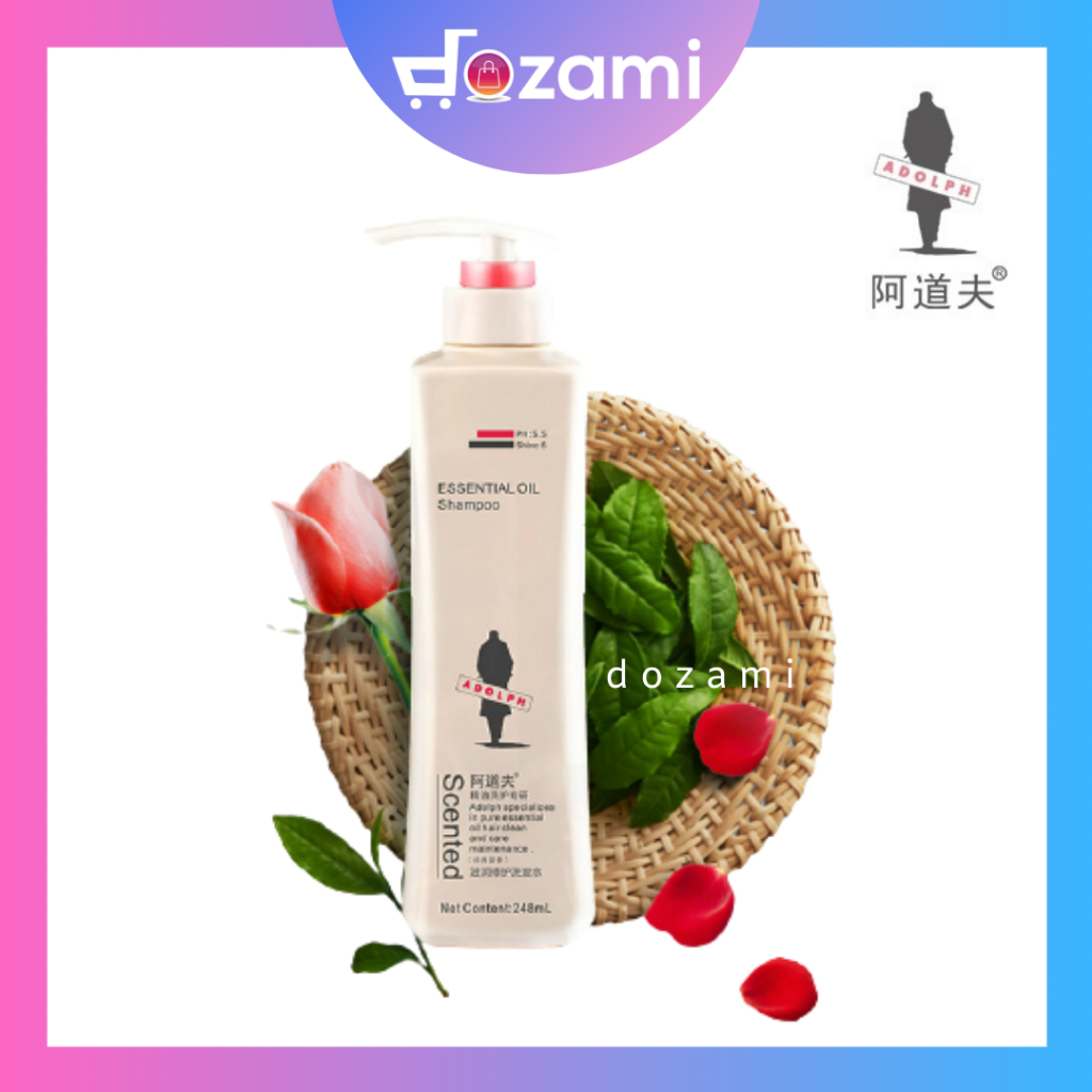 Adolph Natural Essential Oil Specialized Shampoo (248ml) 阿道夫芳香温和洗发水 ...