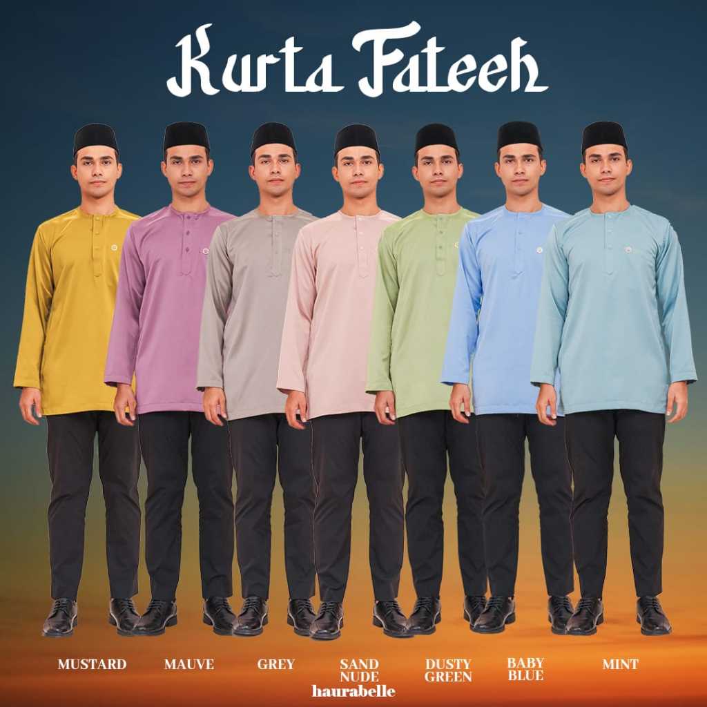 [ Ready Stock ] Kurta Fateeh by Haurabelle | Shopee Malaysia