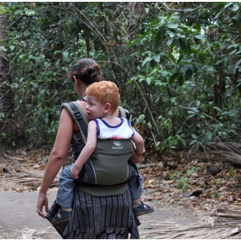 Manduca First Baby Front, Back and Hip Baby Carrier in Brown | Shopee ...