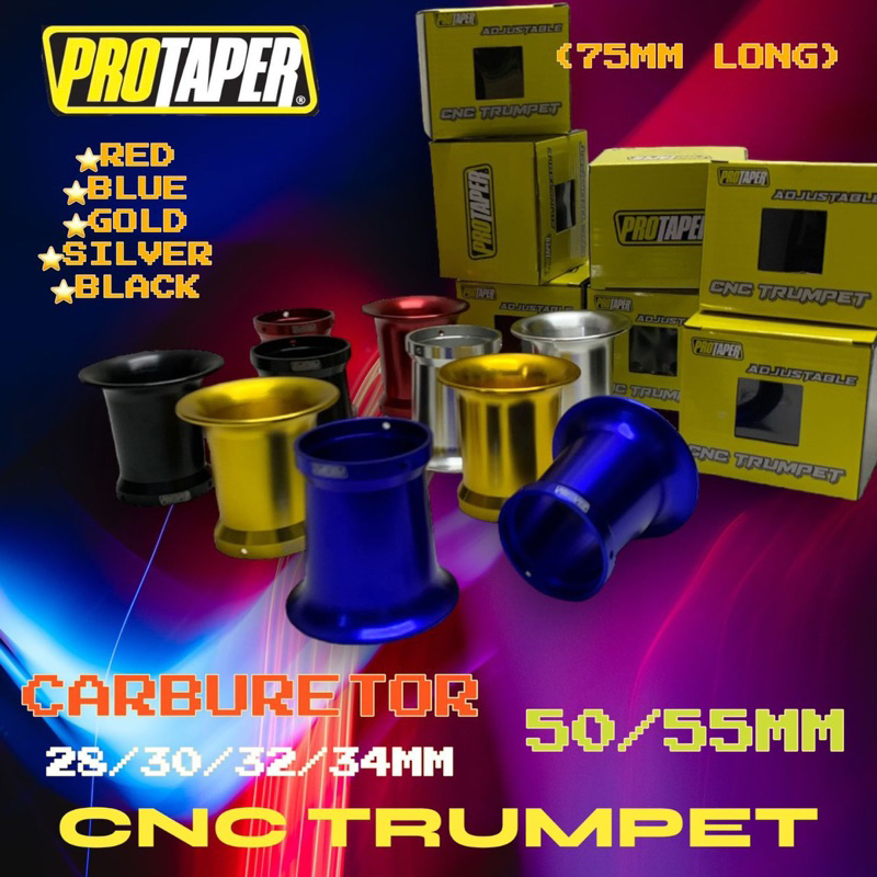 PROTAPER ALLOY RACING CARBURETOR TRUMPET UNIVERSAL | Shopee Malaysia