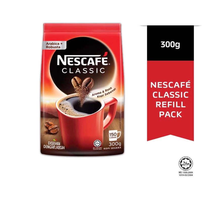 NESCAFE Classic Refill Pack (300g) | Shopee Malaysia