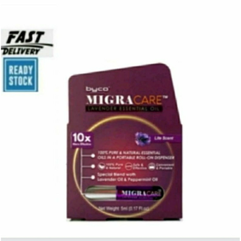 MIGRACARE ROLL ON Exp:02/2027 LAVENDER 5ML | Shopee Malaysia