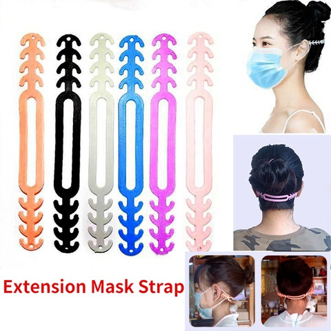 Mask Extension Plain Adjustable Painless Mask Extender Hanger Strap Ear ...