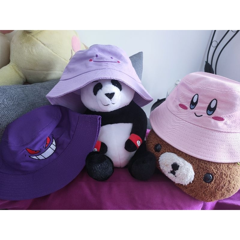 Cute anime bucket hat | Shopee Malaysia