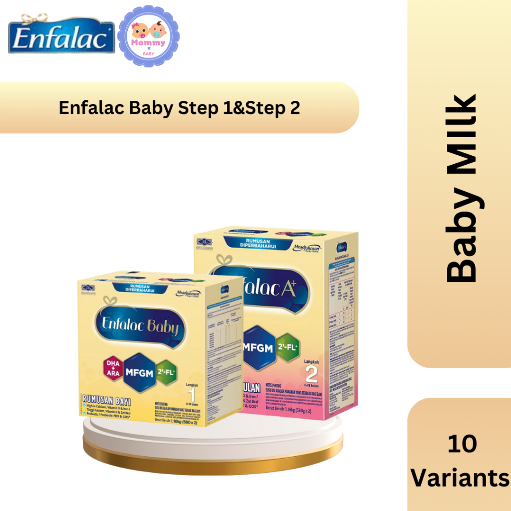 Enfalac baby Step 1&Step 2 | Shopee Malaysia