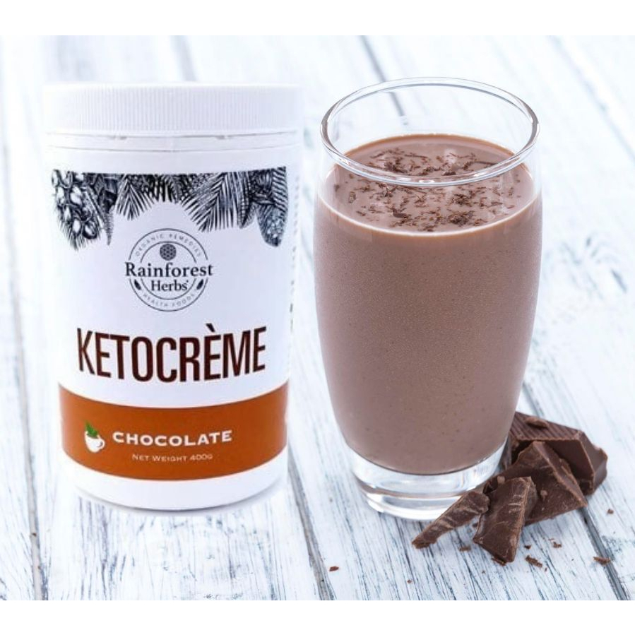 KetoCreme INSTANT Chocolate MCT Powder /Serbuk Coklat 400g Pure Cocoa ...