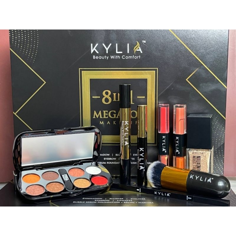 KYLIA MASCARA | BUBBLE SERUM FOUNDATION | SET 8in1 MEGABOX MAKE UP 💯👍 ... KYLIA MASCARA | BUBBLE SERUM FOUNDATION | SET 8in1 MEGABOX MAKE UP 💯👍 ...