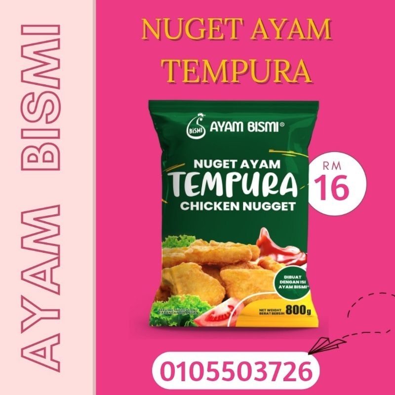 Nugget Tempura Ayam Bismi | Shopee Malaysia