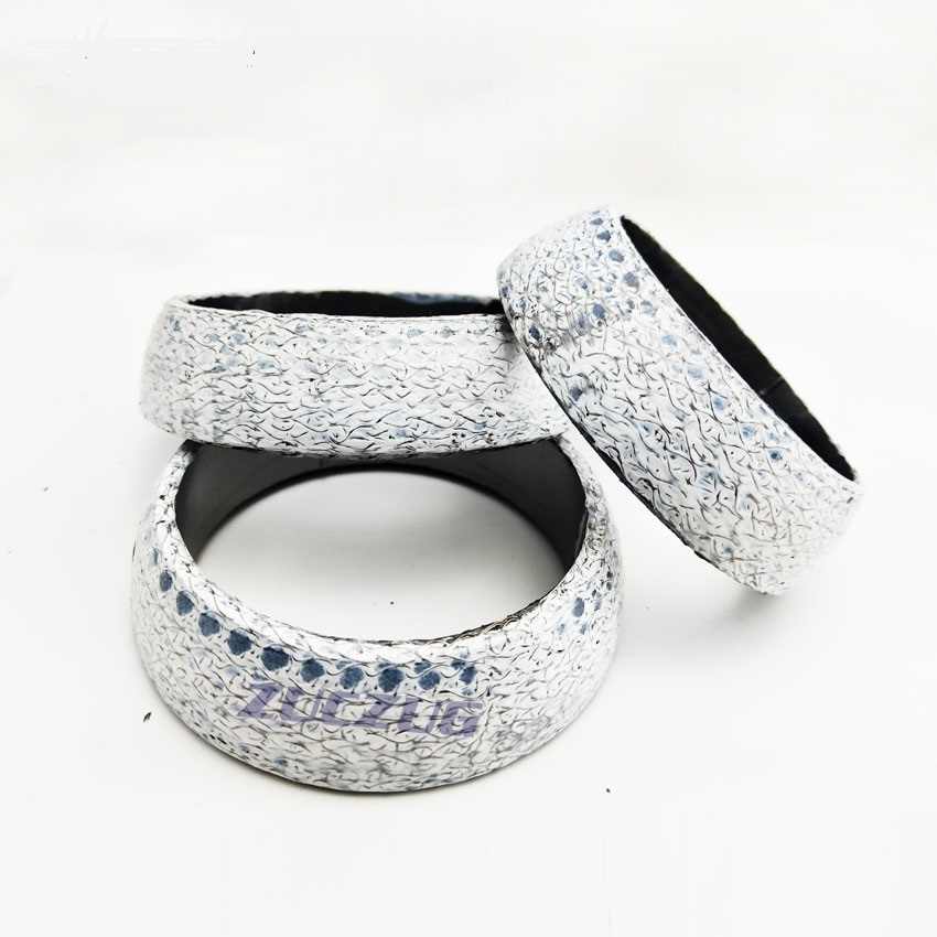 Graphite Exhaust Tail Pipe Flange Donut Gasket Muffler Seal Ring40mm ...