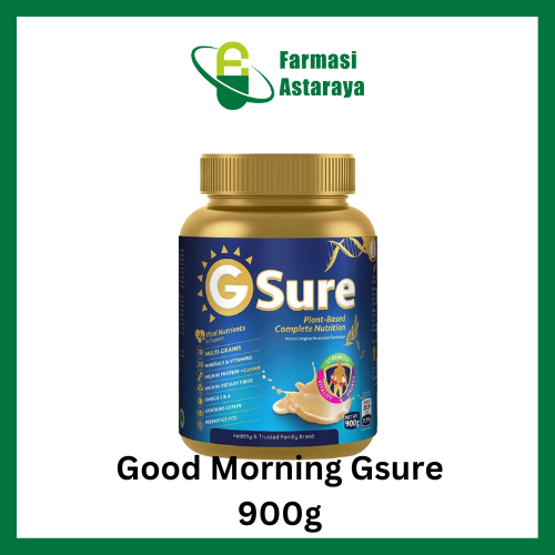 GoodMorning Gsure Complete Nutrition Vegetarian Beverage 900g | Shopee ...