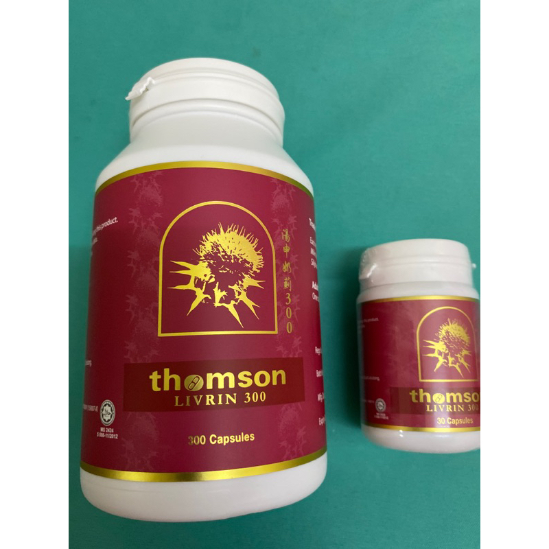 Thomson Milk Thistle Livrin 300mg ( 300’s/300*30’s )exp 11/ 2026 ( no ...