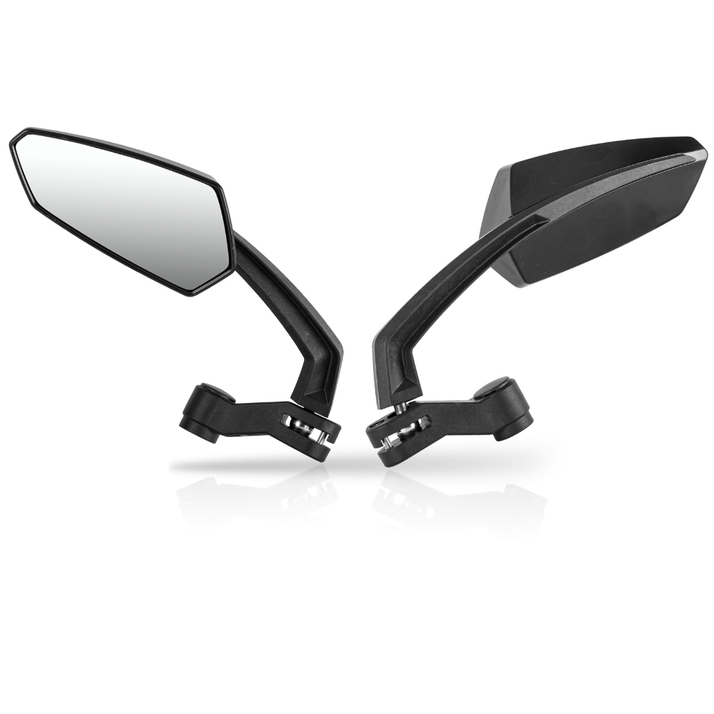 SIDE MIRROR Modified Carbon Rear-view Mirror CERMIN SISI Scooter ...