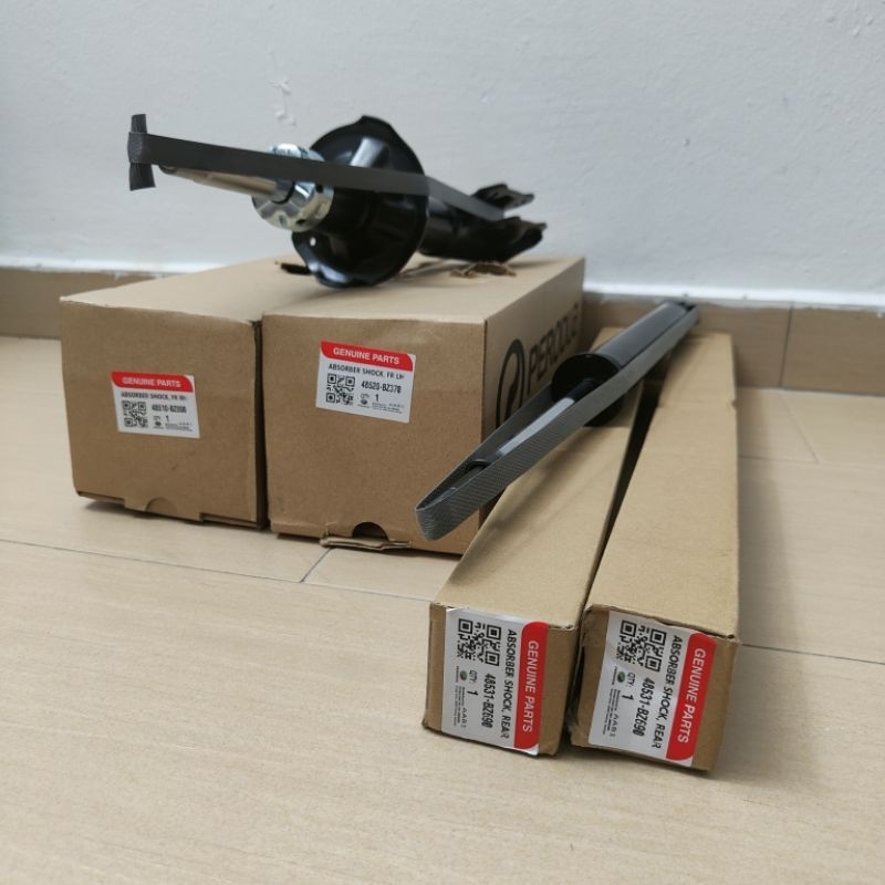 PERODUA AXIA BEZZA ABSORBER ( FRONT AND REAR) 48510-BZ800 48520-BZ370 ...