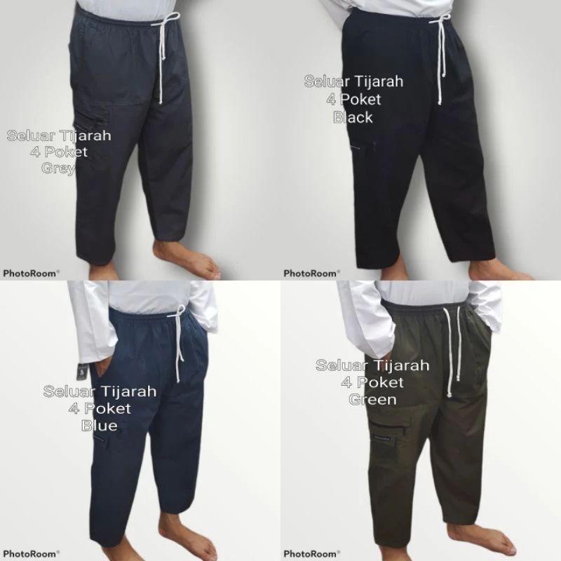 SELUAR KARKUN 4 POCKET HAJI UNTUK SOLAT PAKAI SELESA COTTON BEST ...