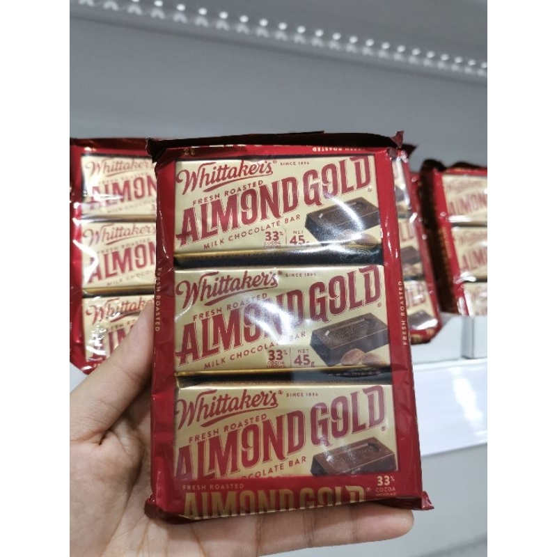 Whittakers Almond Gold 75g /135g /250g | Shopee Malaysia