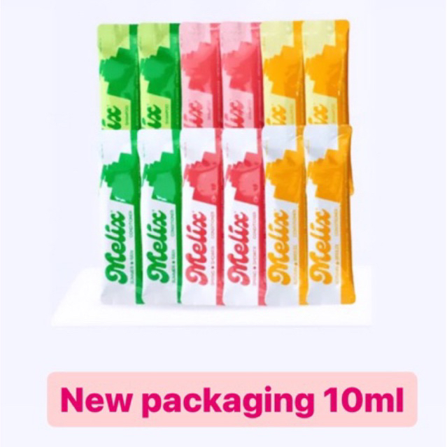 [Buy 10 free 1] Melix shampoo and conditioner 10ml / 20ml sachet pack ...