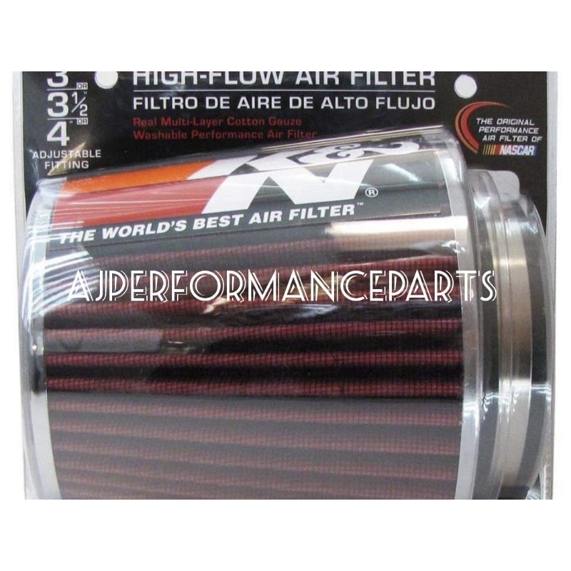 K&N USA UNIVERSAL ADJUSTABLE AIR FILTER OPEN POD ( RG-1001RD ) | Shopee ...