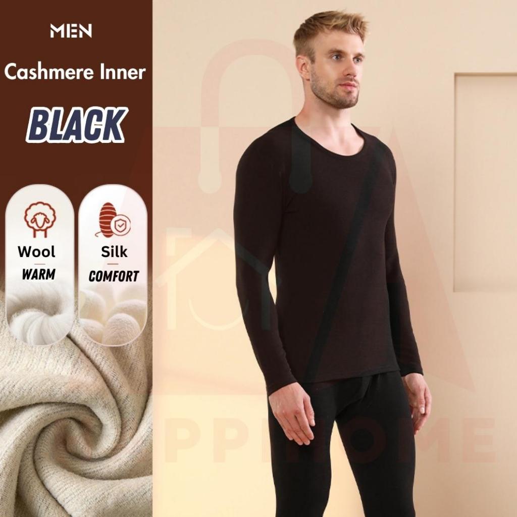 Men Women Winter Inner Wear Fleece Long Warm Cotton Thick Thermal Plus ...