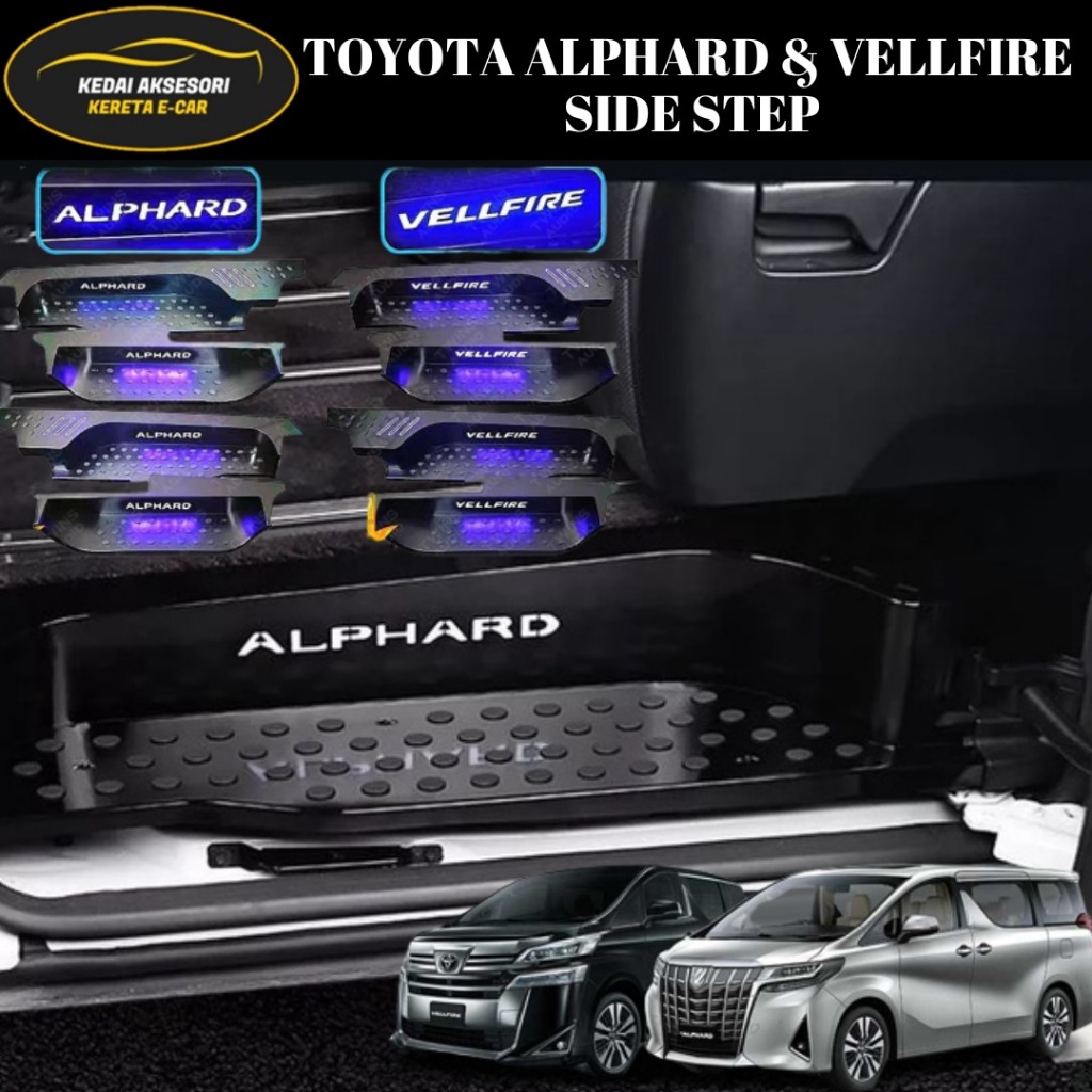 Toyota Alphard / Vellfire ANH30 2015 - 2021 ( Full Cover Black ...