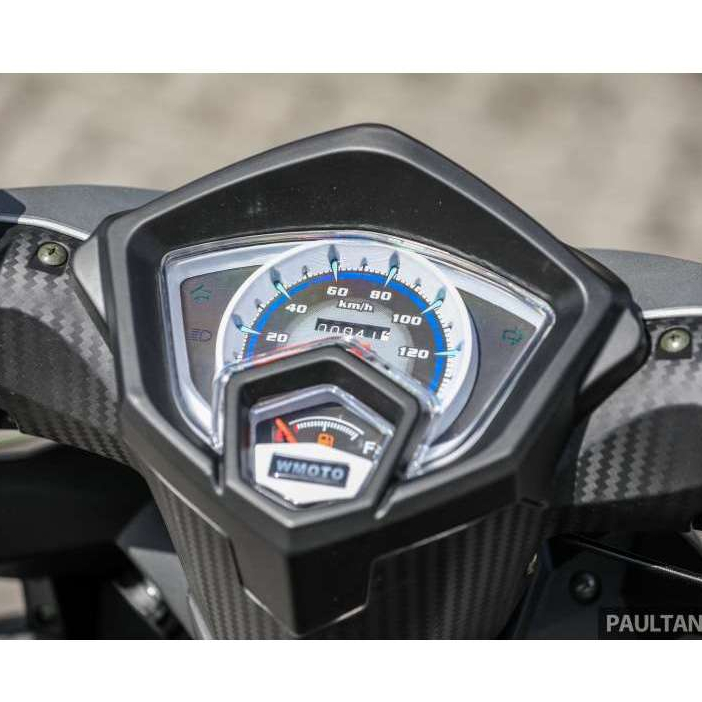 W MOTO ES125 Sticker Tinted Meter Sticker Meter Wmoto Es125 | Shopee ...