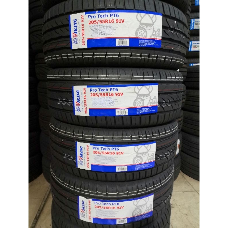 205/55/16 Viking Pro Tech PT6 Continental Tyre Tayar | Shopee Malaysia