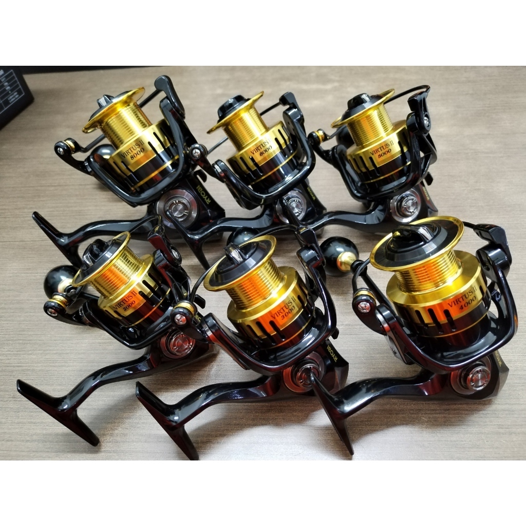 🎣Ryobi Virtus II Spinning Reel 1 Year Warranty Designed & Engineered By ...