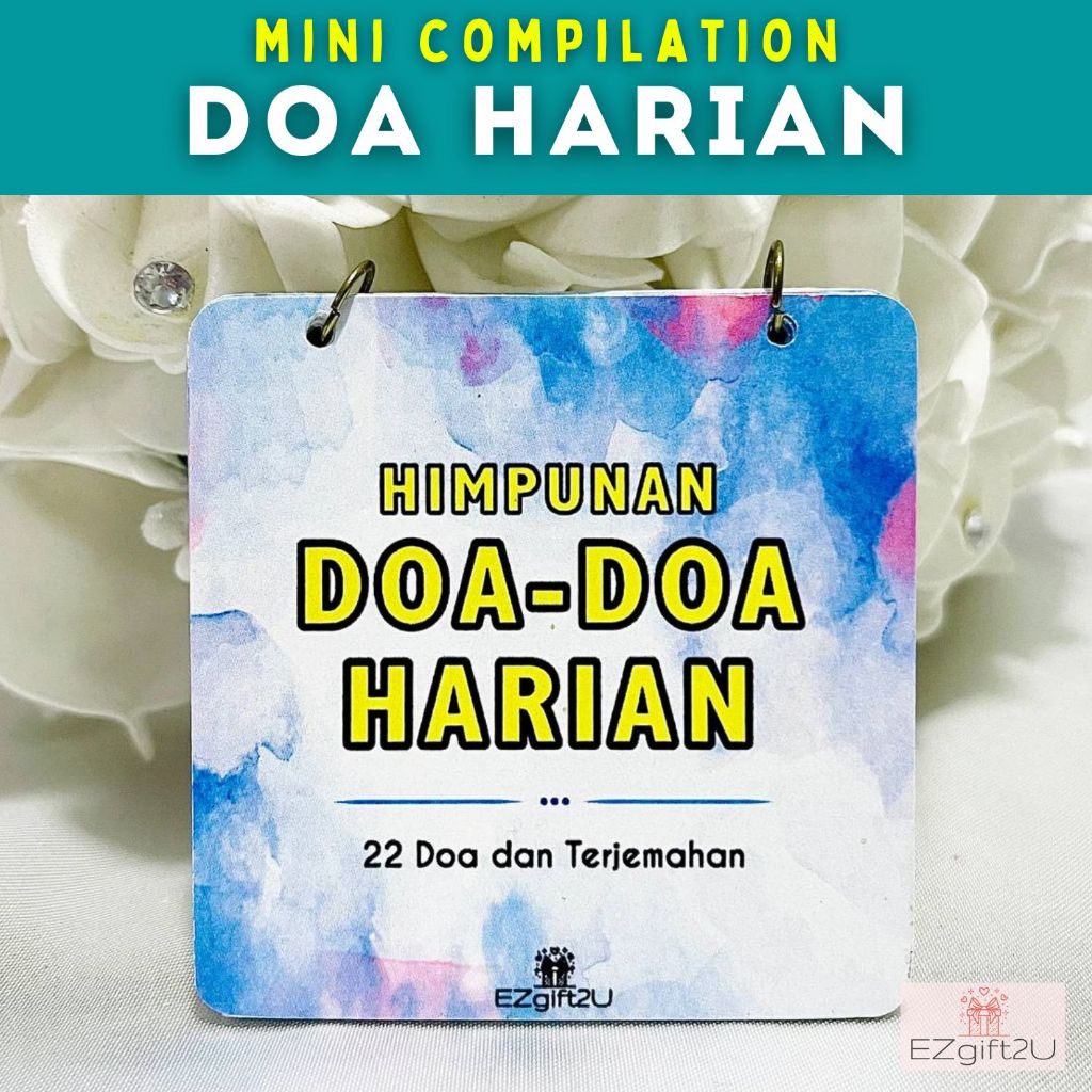 HIMPUNAN DOA HARIAN | Gift Cards Islamic Daily Dua' | Shopee Malaysia