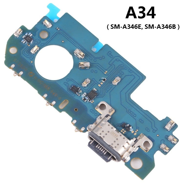 Samsung Galaxy A34 ( SM-A346 , SM-A346B ) USB Data Charge Charging Port ...