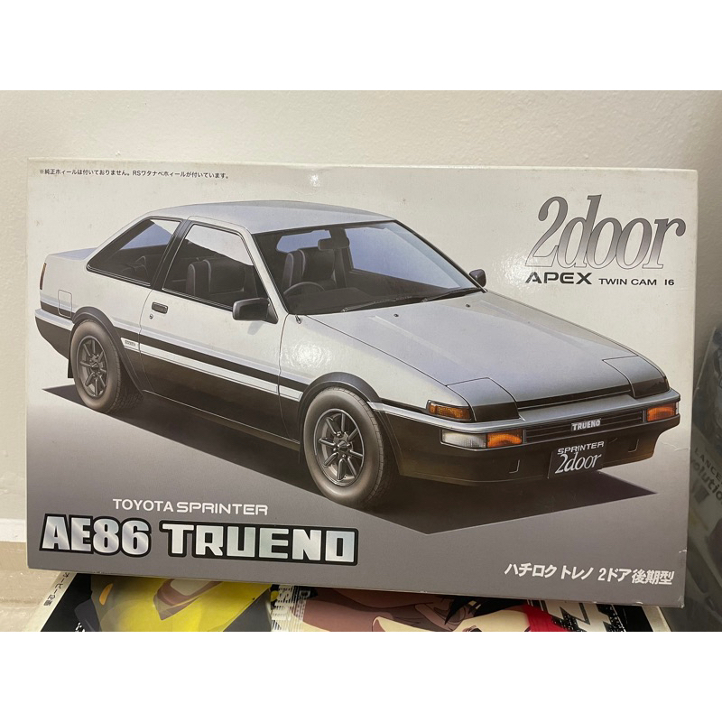 AOSHIMA FUJIMI TAMIYA 1/24 2Door APEX AE86 TRUENO TOYOTA SPRINTER ...