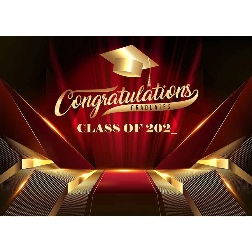 School Banner / Sekolah Backdrop - Graduate / Graduasi Apresiasi ...