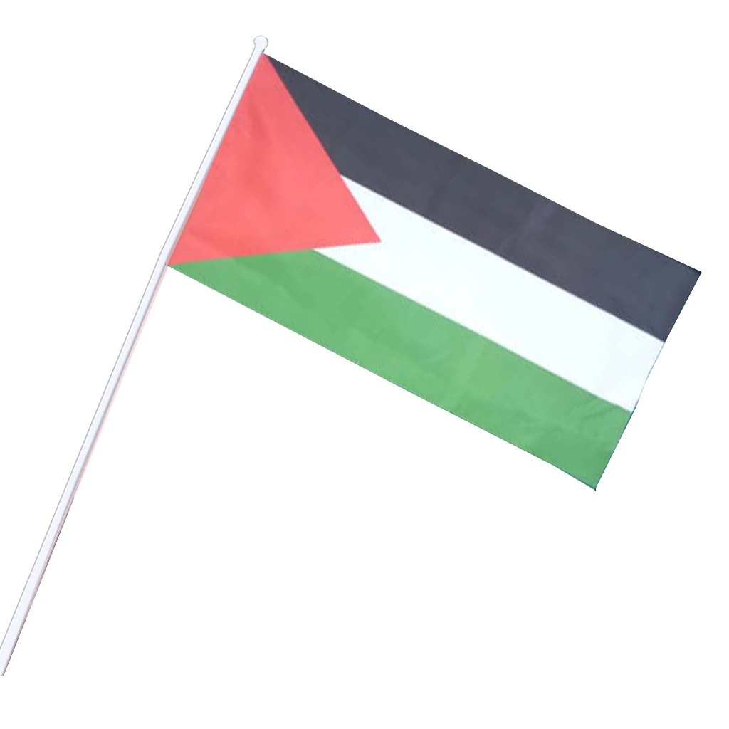 PALESTINE HAND FLAG (30X60CM) #BENDERA TANGAN PALESTINE 1X2 KAKI ...