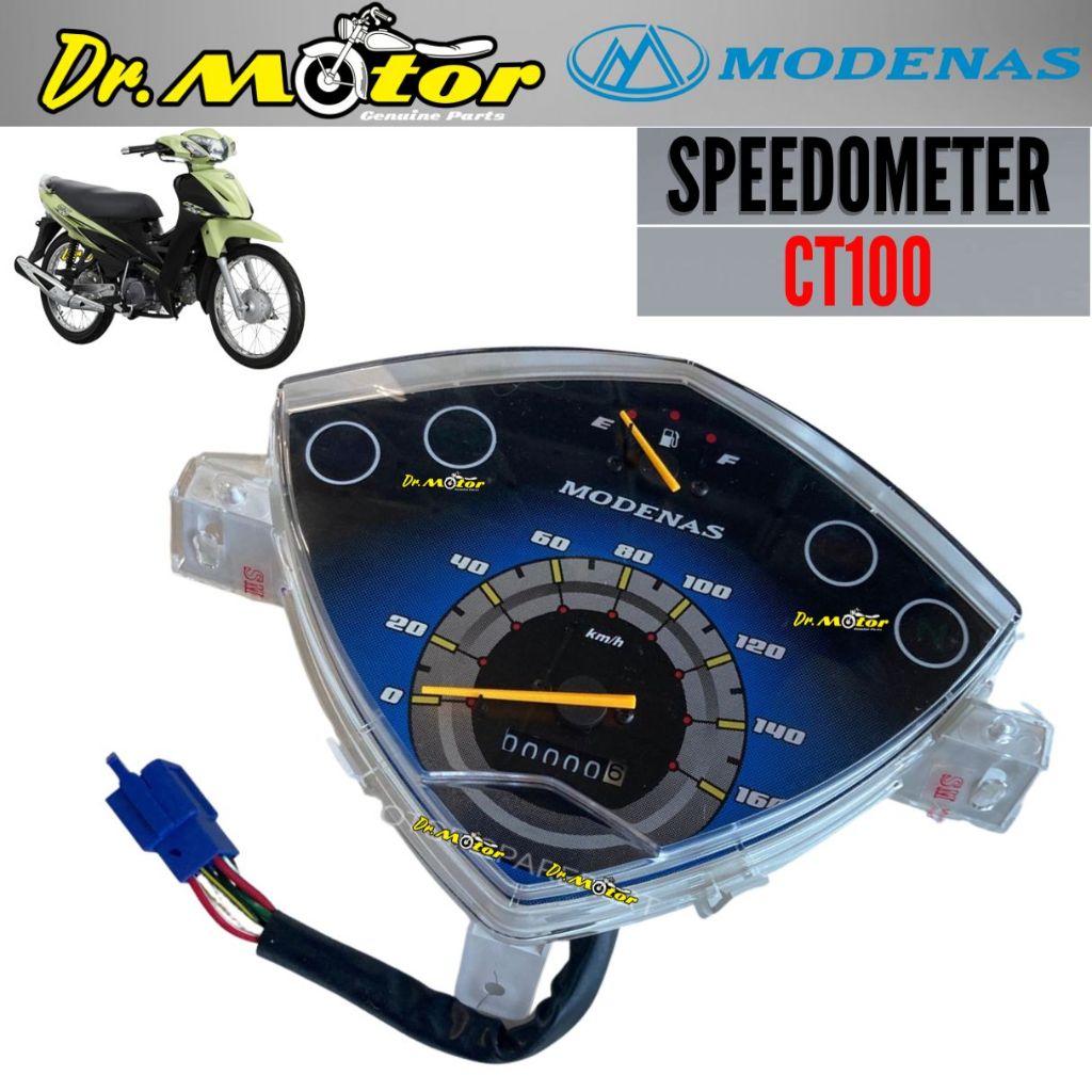 MODENAS CT100 CT 100 SPEED Meter Assy SpeedoMeter ODOMETER SPEEDMETER ...