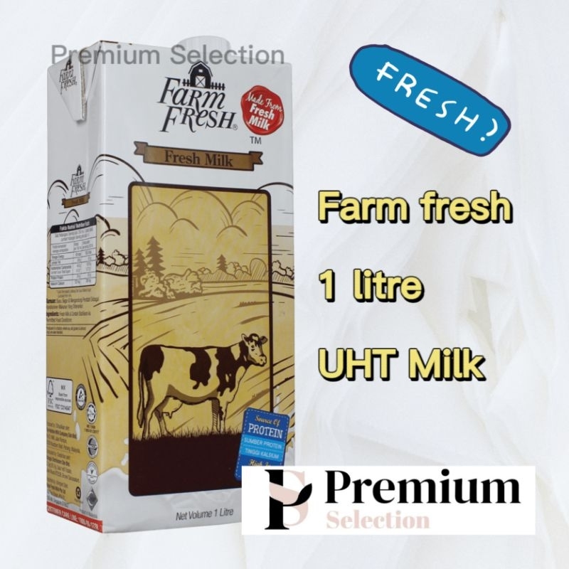 FARM FRESH UHT MILK 1 LITRE FRESH MILK/CHOCOLATE MILK/KURMA MILK ...